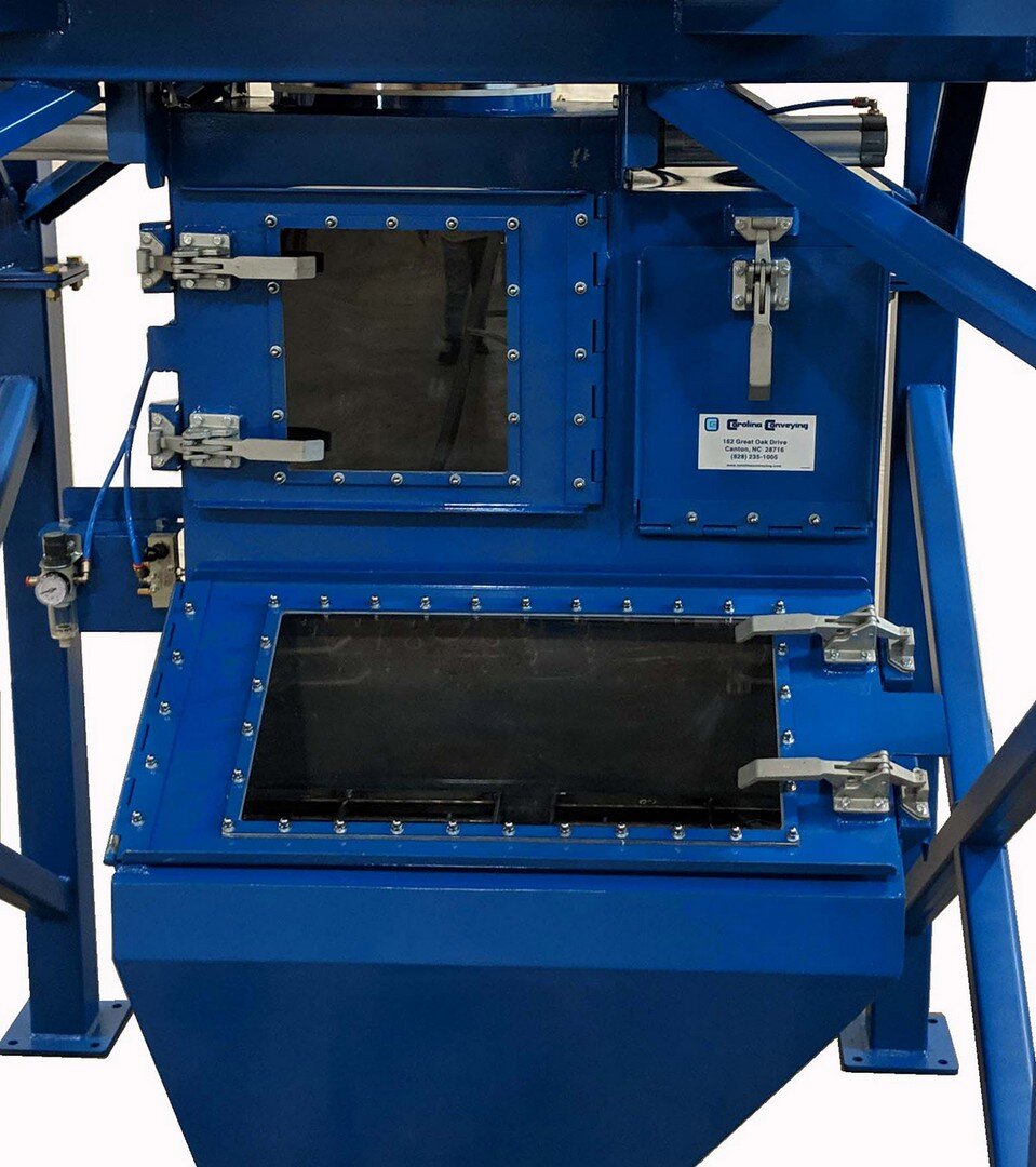 Bag Dump Stations for Safe and Efficient Bag Handling