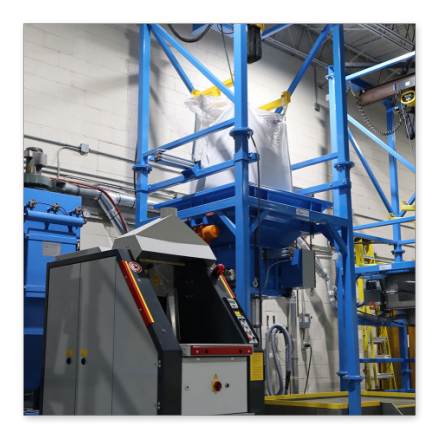 Baler Compactor for Bulk Bag Recycling