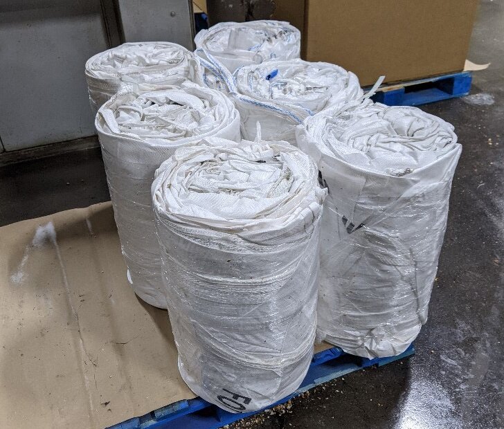 Baler Compactor for Bulk Bag Recycling